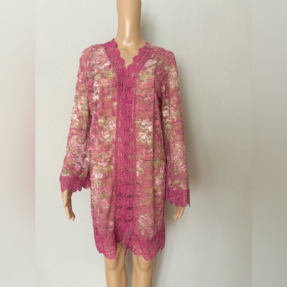 Jolie & Joy by FCT With Love | Swim | Nwt Jolie Joy Beach Cover Or Night Robe Pink Purple Color ...